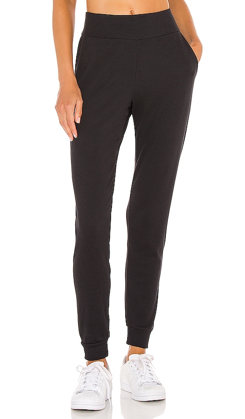 Commando Luxury Rib Jogger in Black | REVOLVE