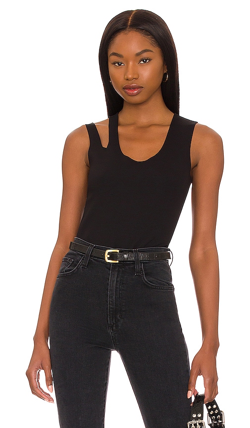 Commando Banded Bodysuit in Black | REVOLVE