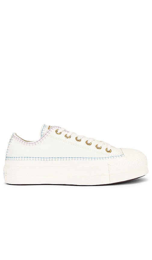 Converse Chuck Taylor All Star Platform Crafted Stitching Sneaker in ...