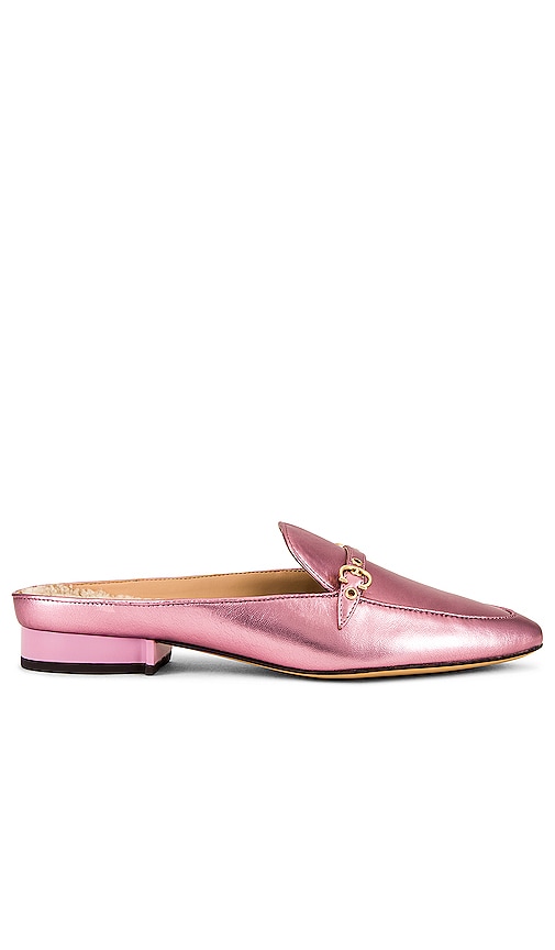 Coach Irene Slide in Metallic Pink | REVOLVE