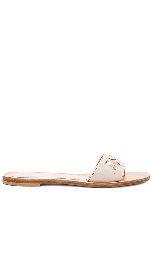 CoRNETTI Cannucce Sandal in Rose Quartz & Rose Gold | REVOLVE