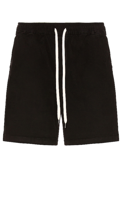 Corridor Twill Drawstring Shorts in Black | REVOLVE