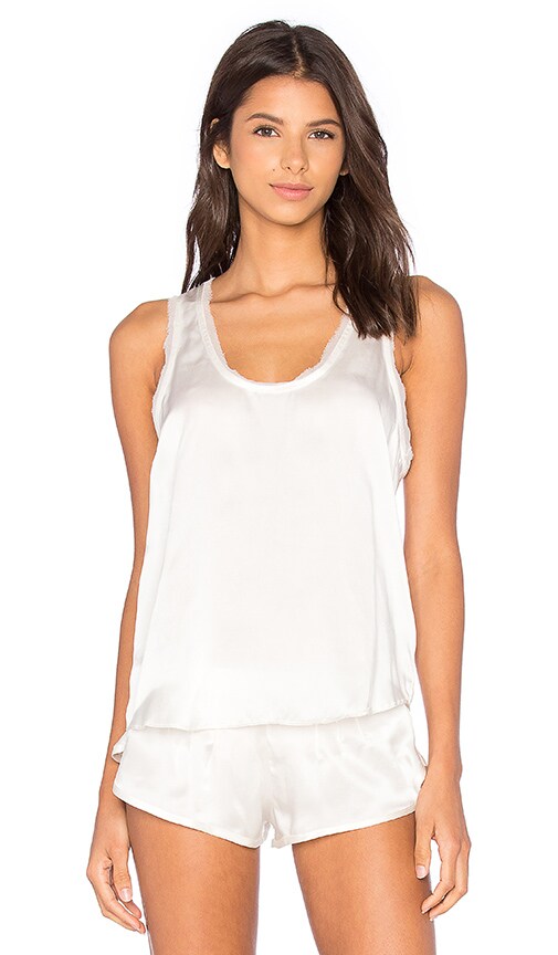 Curriculum Vitae Angie Sheer Top in Bone | REVOLVE