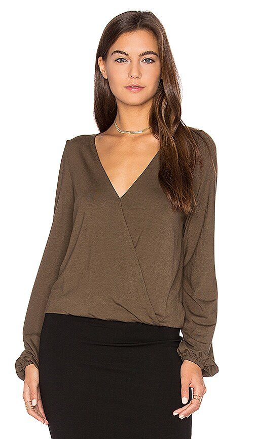 De Lacy Adele Top in Olive | REVOLVE