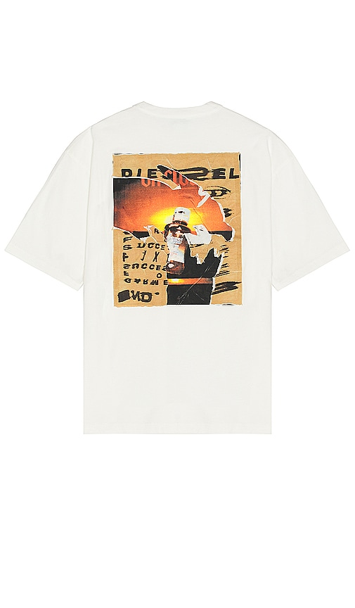 Diesel Wash T-shirt in White | REVOLVE