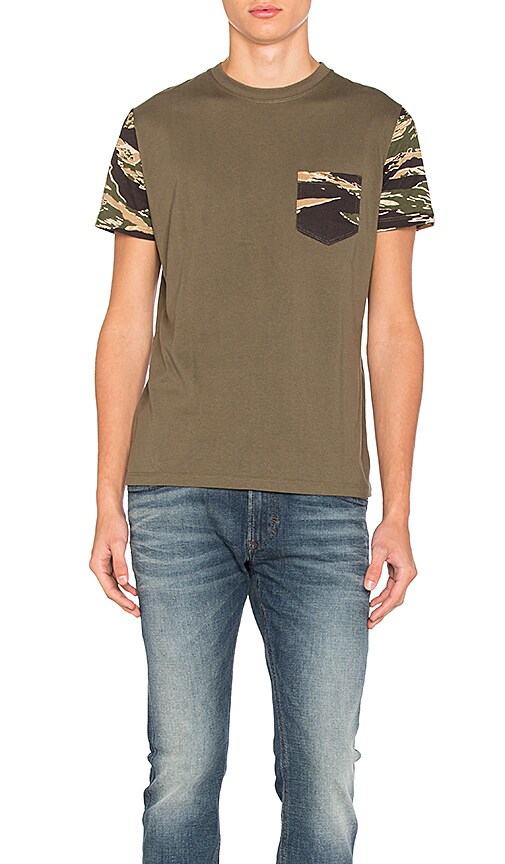 Diesel Diego Tee in Olive Green | REVOLVE