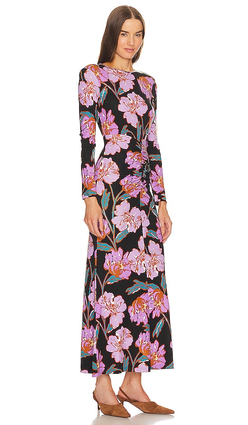 Pink And Black Floral Dress | REVOLVE