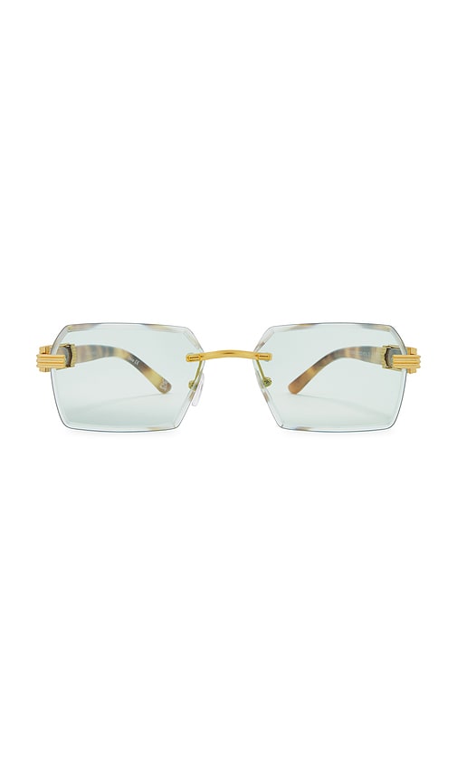 AIRE Nebula Sunglasses in Black & Smoke Mono | REVOLVE
