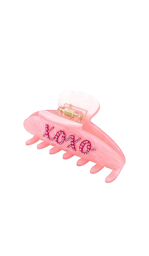 Emi Jay x REVOLVE Xoxo Big Effing Clip in Pink Sugar & Pink | REVOLVE