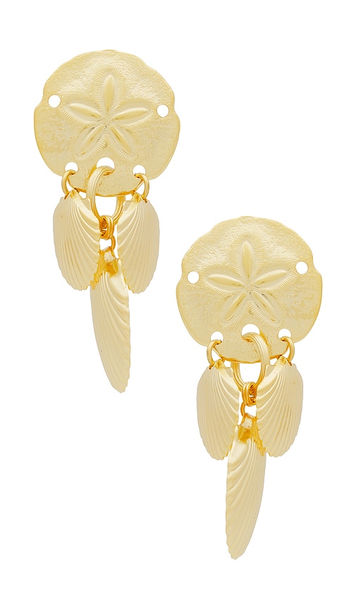Elizabeth Cole Perlette Earrings in Gold | REVOLVE