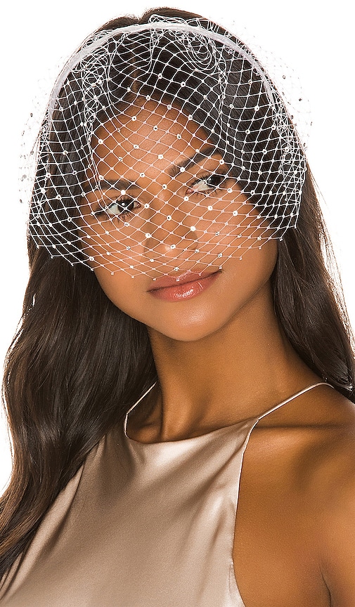 Eugenia Kim Halsey Veil in White | REVOLVE