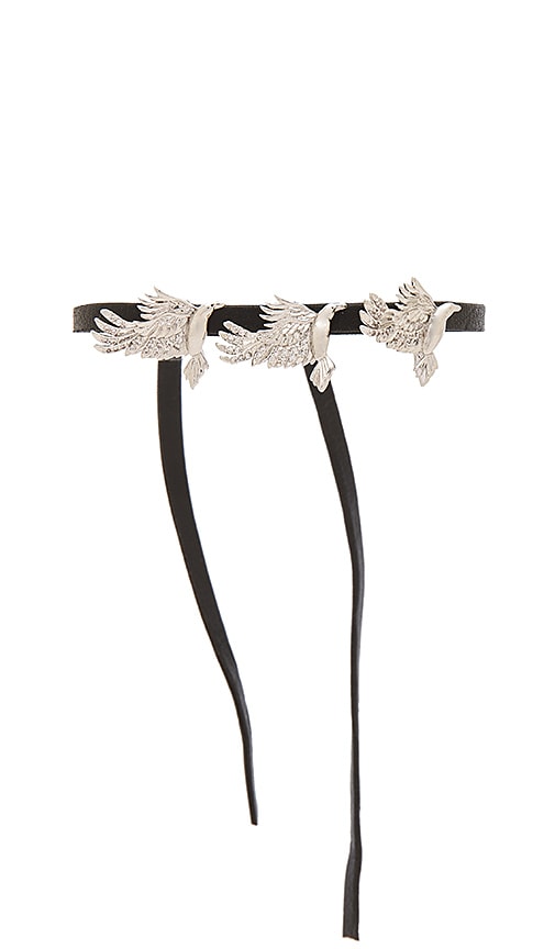 Fallon Raven Wrap Bracelet in Silver | REVOLVE