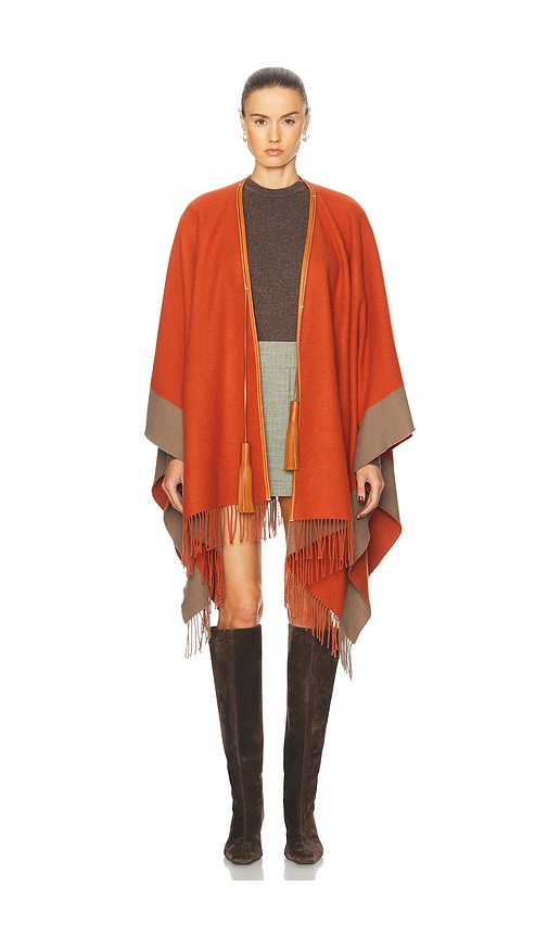 FWRD Renew Hermes Cape Cloak in Orange | REVOLVE