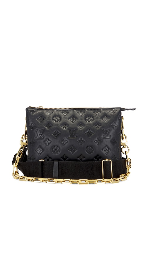 FWRD Renew Louis Vuitton Coussin PM Shoulder Bag in Black | REVOLVE