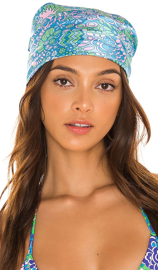 Frankies Bikinis Heidi Headscarf in Good Vibes | REVOLVE