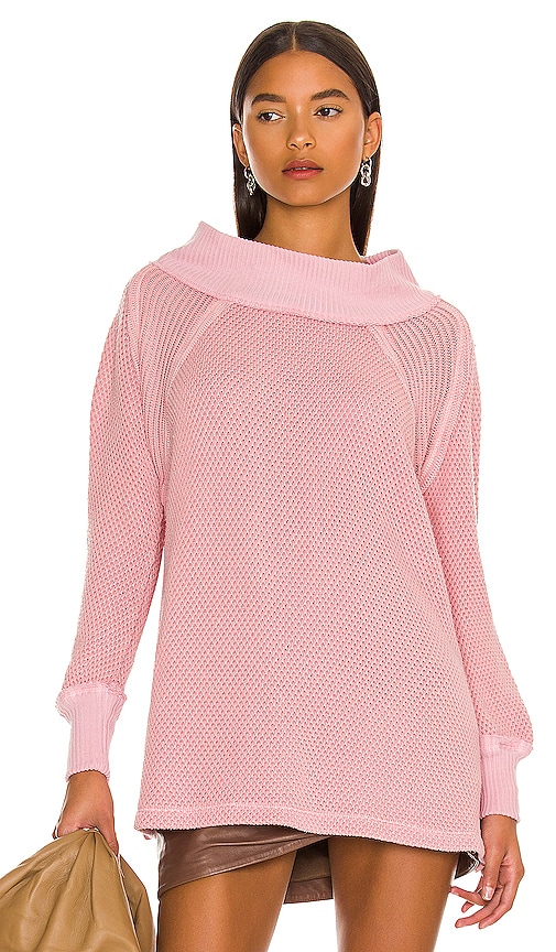 Free People She's A Keeper Top in Faded Coral | REVOLVE