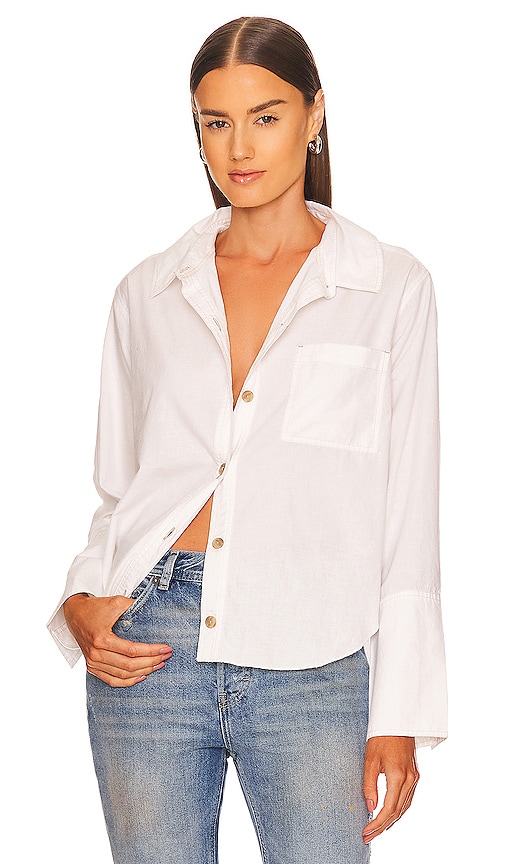 Free People Mackenzie Top in Fall Clouds | REVOLVE