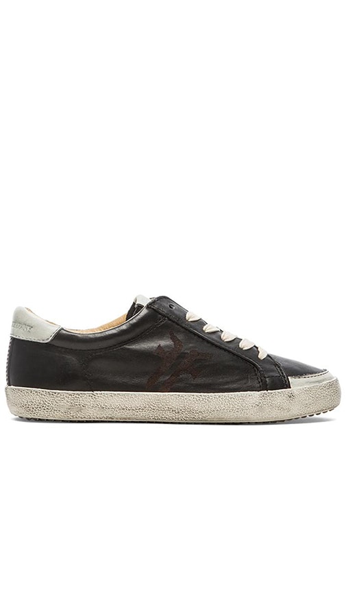 Frye Dillon Low Lace Sneaker in Black | REVOLVE