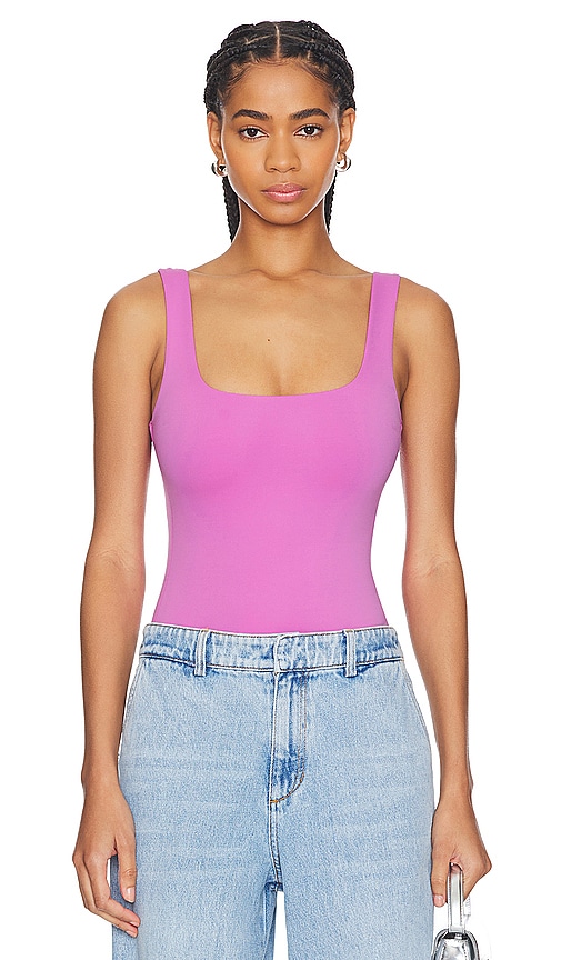 Good American Scuba Modern Tank Body in Lollipop008 | REVOLVE