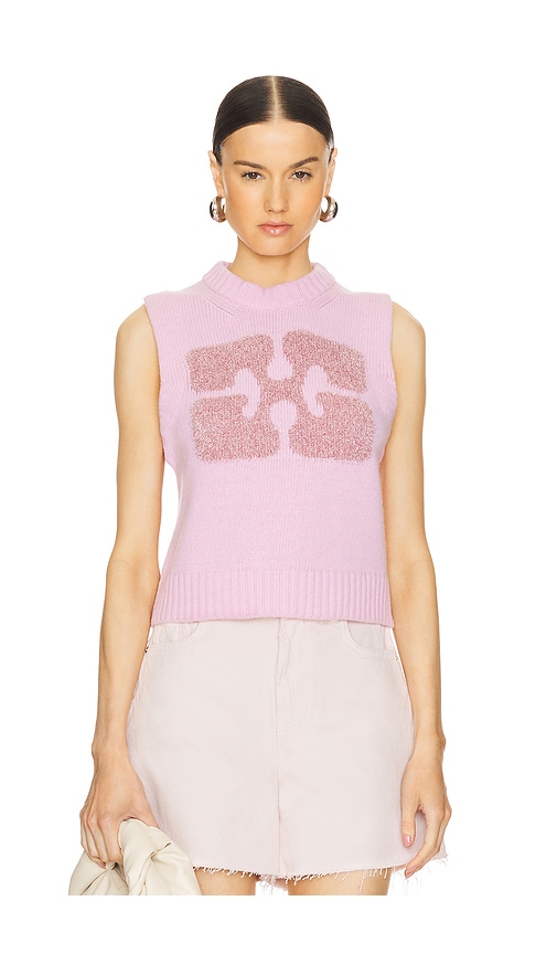 Ganni Vest in Fragrant Lilac | REVOLVE