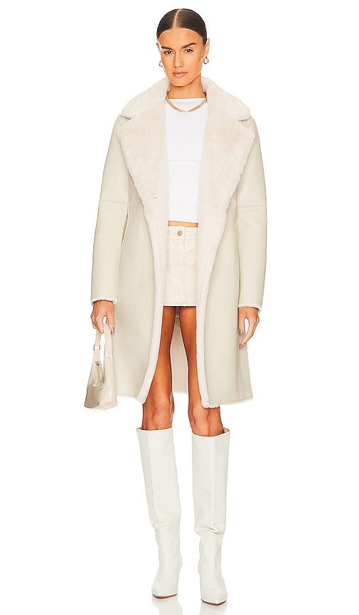 Generation Love Leanne Reversible Jacket in Stone | REVOLVE