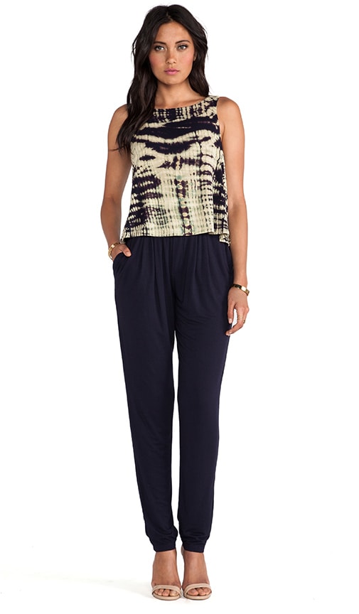 Gypsy 05 Tangier Open Back Jumpsuit in Black Iris | REVOLVE