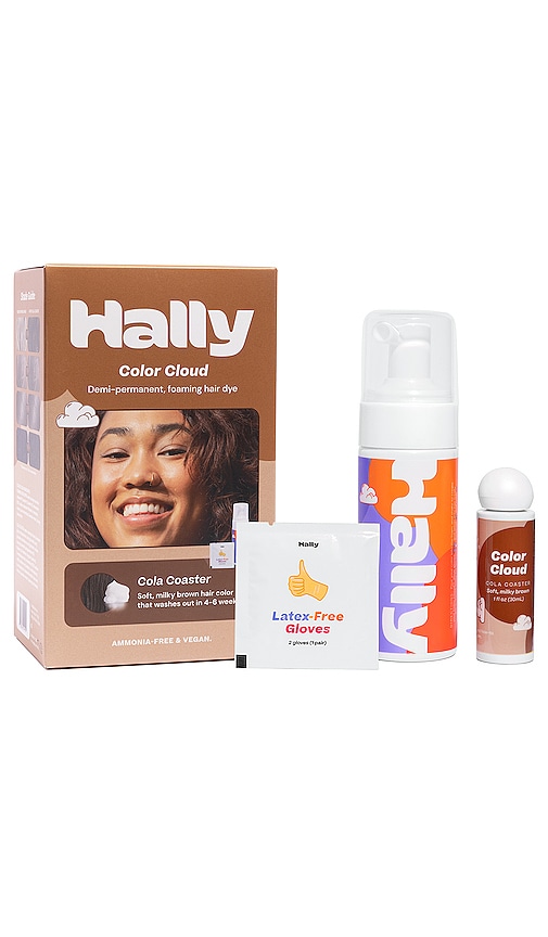 Hally Hair Color Cloud Foaming Hair Color in Cola Coaster | REVOLVE