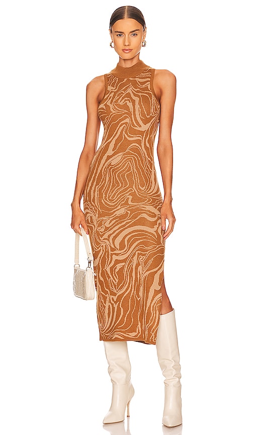 Heartloom Paloma Midi Dress In Cinna | ModeSens