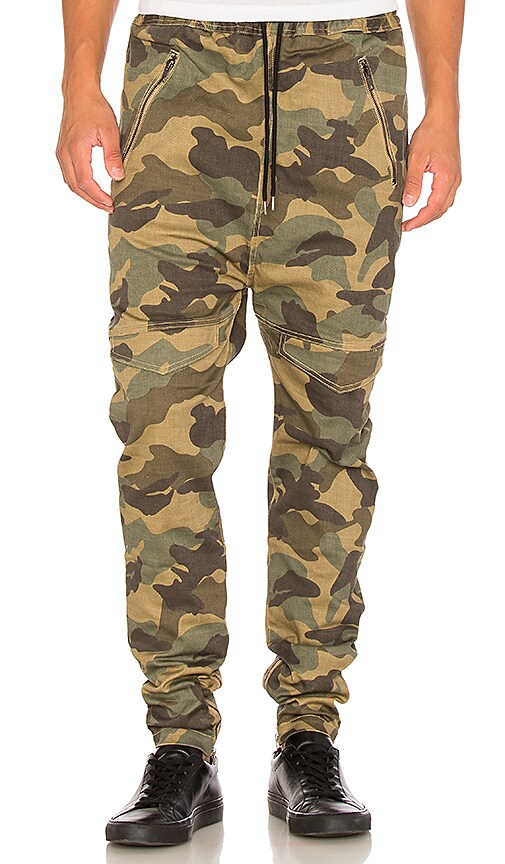 I Love Ugly Zespy Camo Pant in Green | REVOLVE