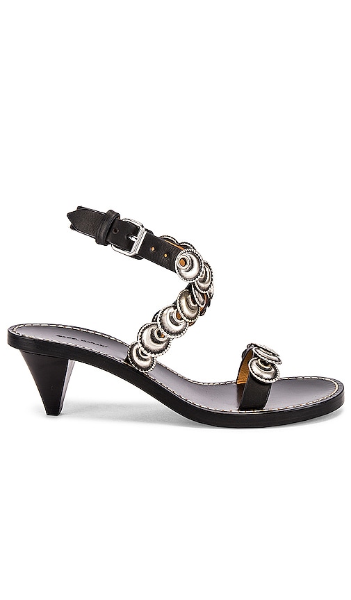 Isabel Marant Jieva Sandal in Black | REVOLVE