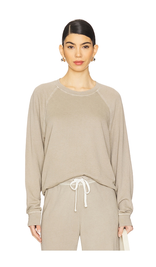 James Perse Relaxed Sweatshirt in Overcast Pigment | REVOLVE
