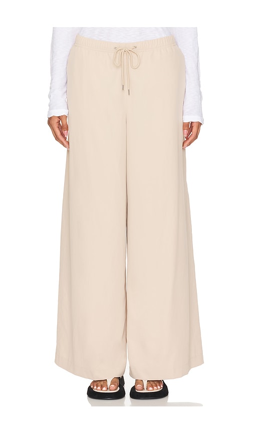 James Perse Oversized Matte Wide Leg Pant in Sand Dune | REVOLVE