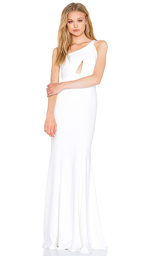Jay Godfrey Carranza Maxi Dress in Light Ivory | REVOLVE
