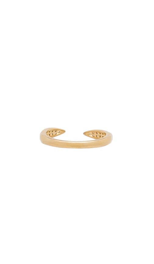 joolz by Martha Calvo Pave Claw Ring in Gold | REVOLVE