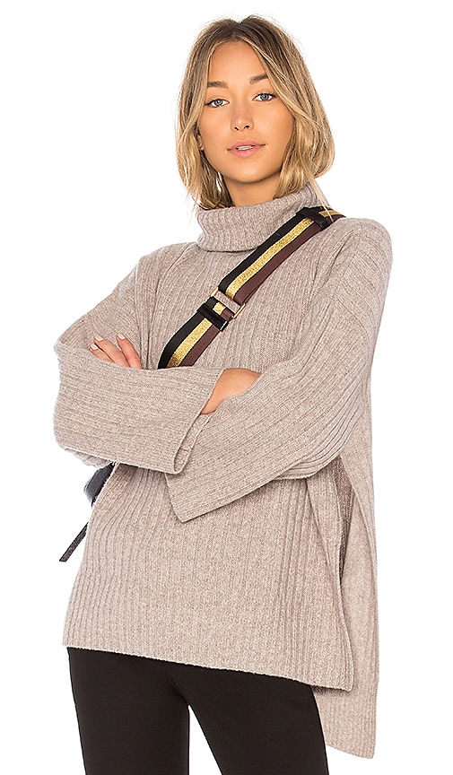 Joseph Poncho in Beige Chine | REVOLVE