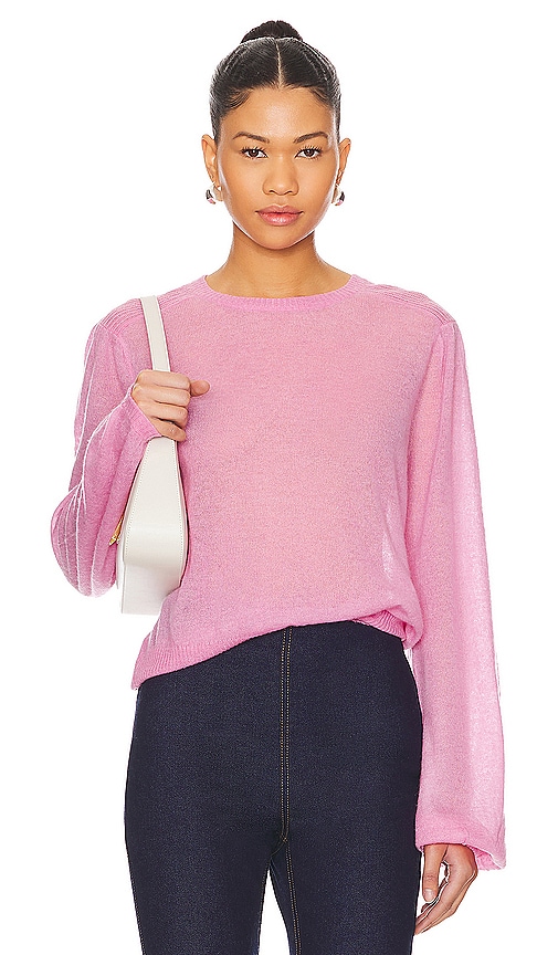 JUMPER 1234 Mega Balloon Sleeve Crew in Candy | REVOLVE
