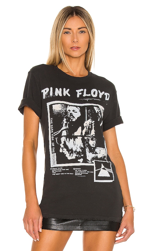 Junk Food Pink Floyd Dark Side Flyer Tee in Vintage Black & Reactive ...