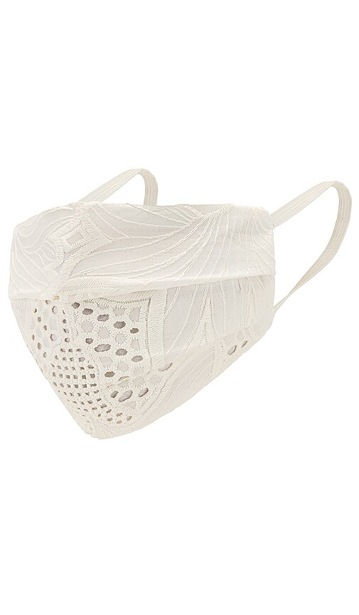 Karina Grimaldi Kelly Face Mask in White | REVOLVE