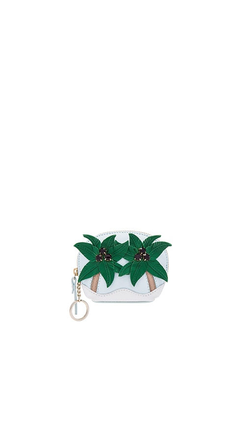 kate spade new york Palm Tree Coin Purse in Multi | REVOLVE