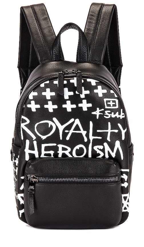Ksubi Kruiser Mini Backpack in Black & White | REVOLVE