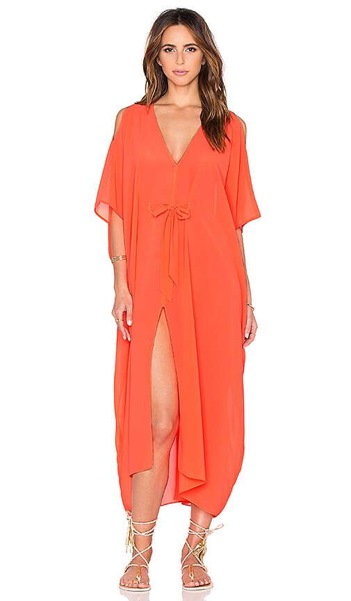 L'Agent by Agent Provocateur Holly Cover Up in Neon Melon | REVOLVE