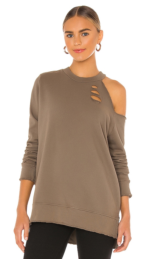 LA Made Weathered Sweatshirt in Bungee | REVOLVE