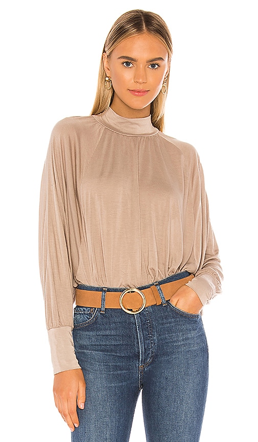 LA Made Mimi Blouse in Moon Rock | REVOLVE