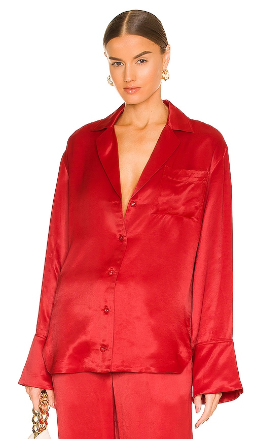 L'Academie Callahan Top in Red | REVOLVE