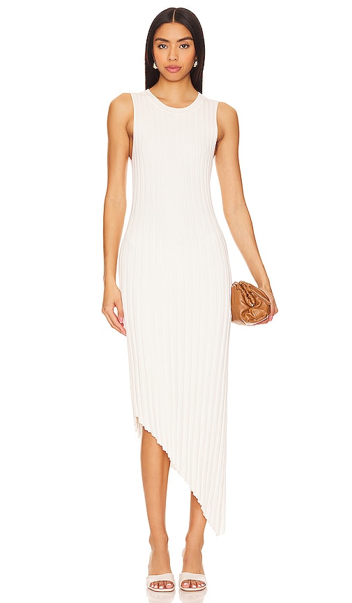Line & Dot Magnolia Midi Dress in Ivory | REVOLVE