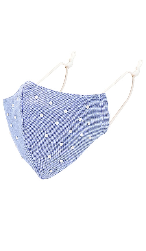 Lele Sadoughi Face Mask in Oxford Lilac | REVOLVE