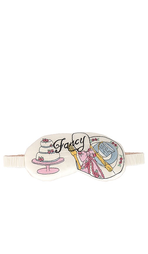 LoveShackFancy X Morgan Lane Fancy Eyemask in Gull | REVOLVE