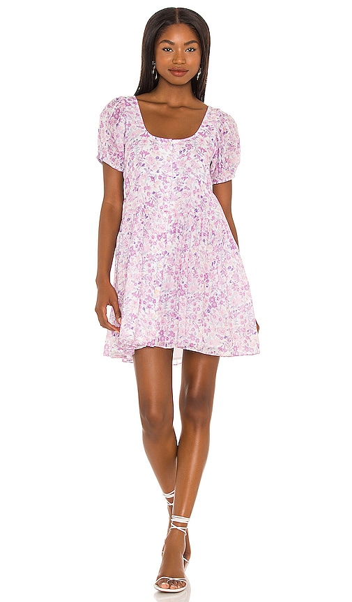 LoveShackFancy Runa Dress in Purple Iris | REVOLVE