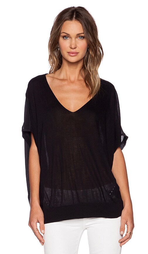 Line Garrison Sweater in Caviar | REVOLVE