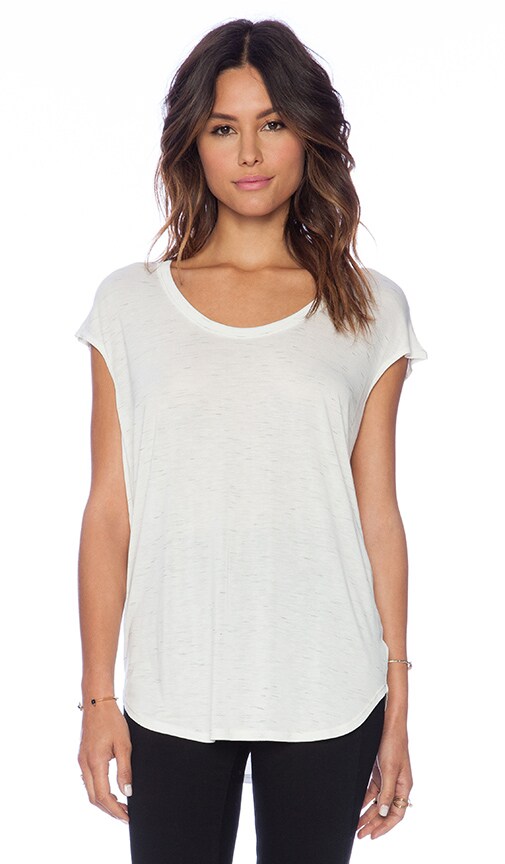 LNA Wheel Tee in White | REVOLVE